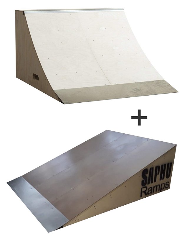 COMBO TREINANDO UMAS TRICKS (1 QUARTER 70 + 1 RAMPA RETA) - SAPHU RAMPS ...