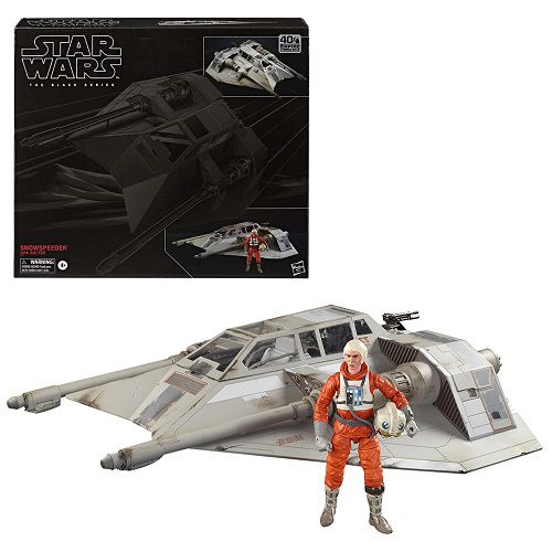 Star Wars The Black Series ESB 40th Anniversary Snowspeeder Vehicle and ...
