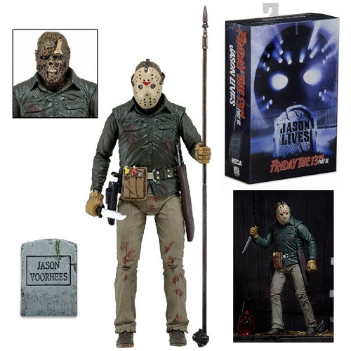 NECA Friday the 13th Part VI: Jason Lives Ultimate Jason Action Figure ...
