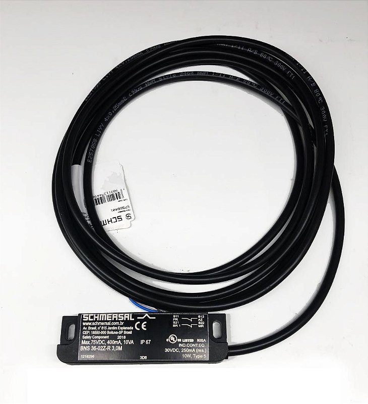 SENSOR MAGNÉTICO DE SEGURANÇA DA PORTA - TC Máquinas