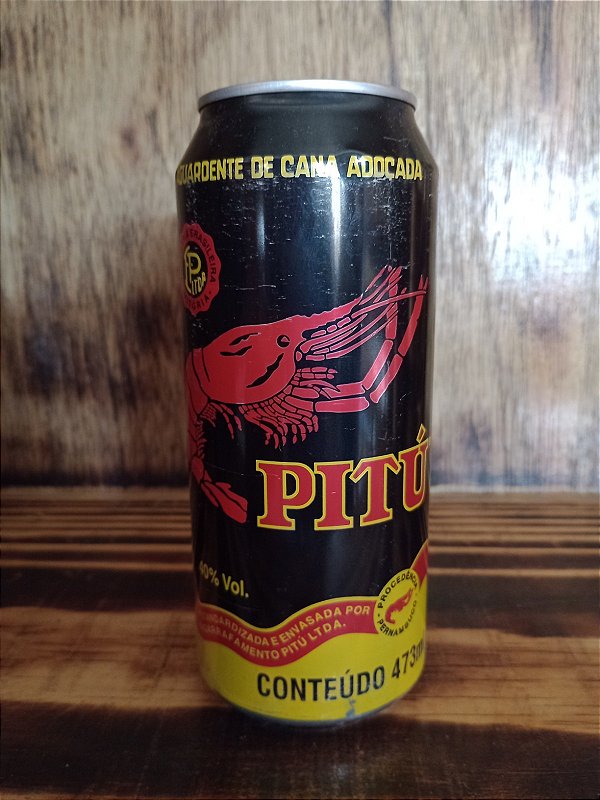 Cachaça Pitu Latão 473ml - Produtos Sabores De Nazaré