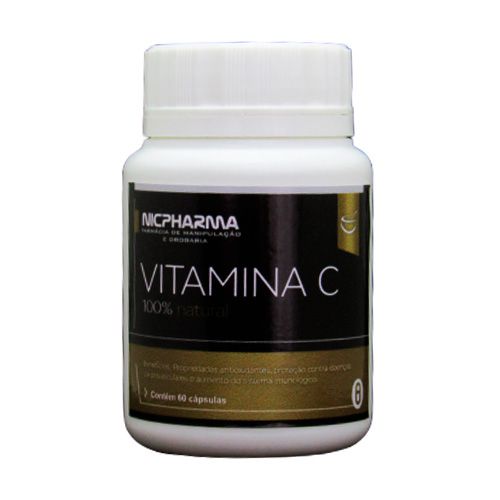 Vitamina C 500mg / 60 cápsulas Nicpharma - Nicpharma - Farmácia de ...
