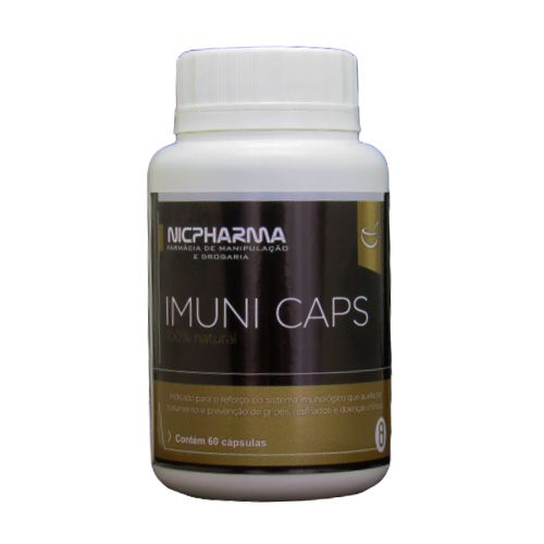 Imuni Caps 60 doses Nicpharma - Nicpharma - Farmácia de Manipulação e ...