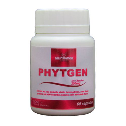 Phytgen 200mg 60 cápsulas Nicpharma - Nicpharma - Farmácia de ...