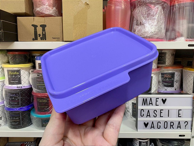 Tupperware Basic Line 500 ml Lilás - Mãe, Casei e Agora?-Tupperware!