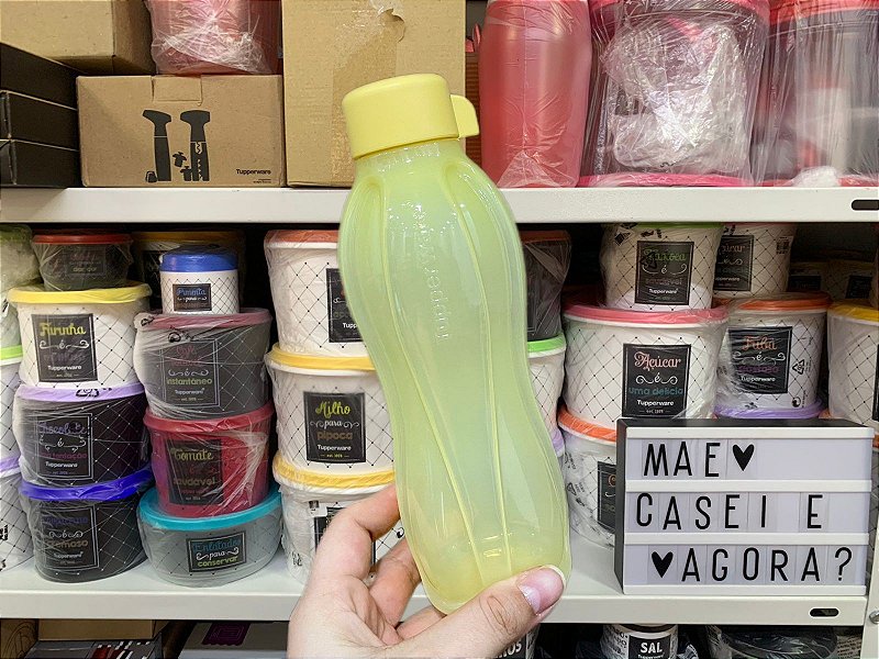 Tupperware Eco Tupper 500ml Creme Rosca - Mãe, Casei e Agora?-Tupperware!