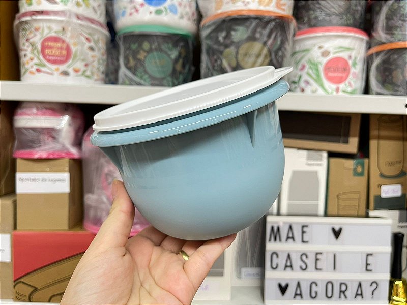 Tupperware Tigela Batedeira 1 Litro Dolphin - Mãe, Casei e Agora ...