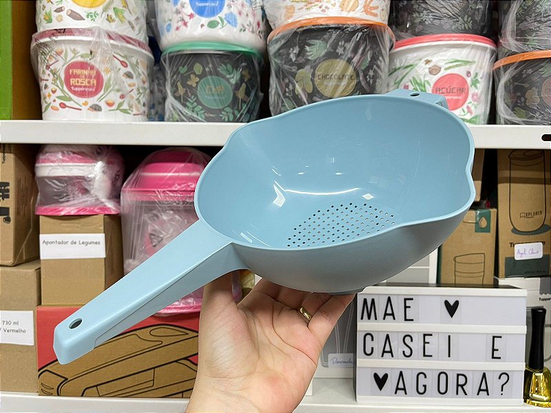 Tupperware Escorredor Indispensável Dolphin - Mãe, Casei e Agora ...