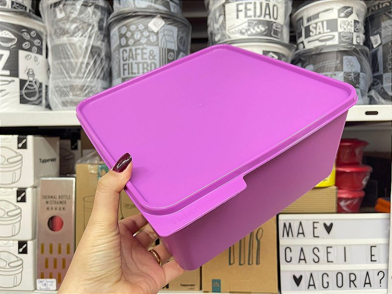 Tupperware Basic Line 2,5 Litros Amora - Mãe, Casei e Agora?-Tupperware!