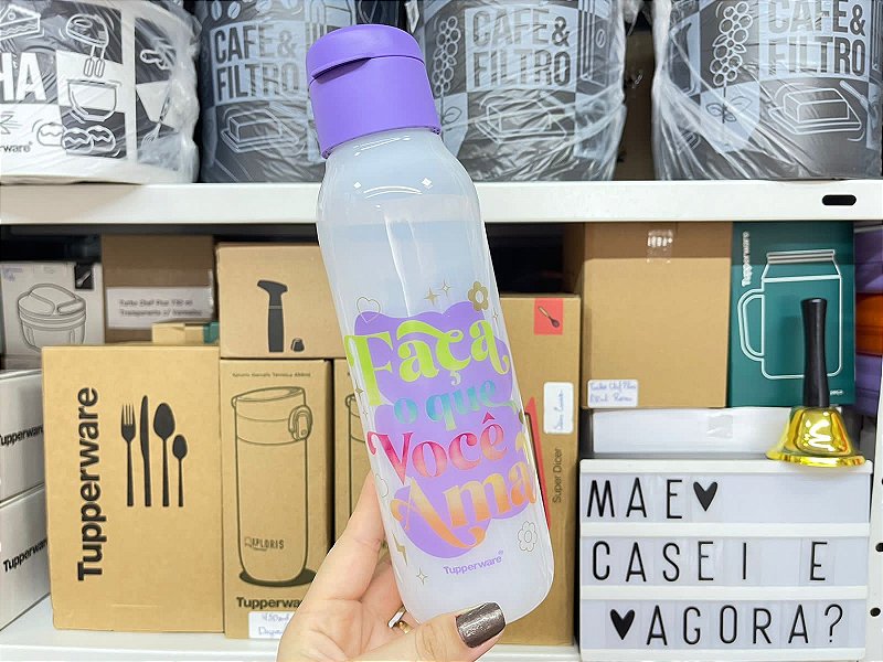 Tupperware Eco Tupper Plus 750 ml Good Vibes - Mãe, Casei e Agora ...