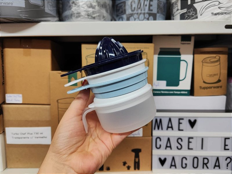 Tupperware Jarrinha 3 em 1 - 150ml - Mãe, Casei e Agora?-Tupperware!