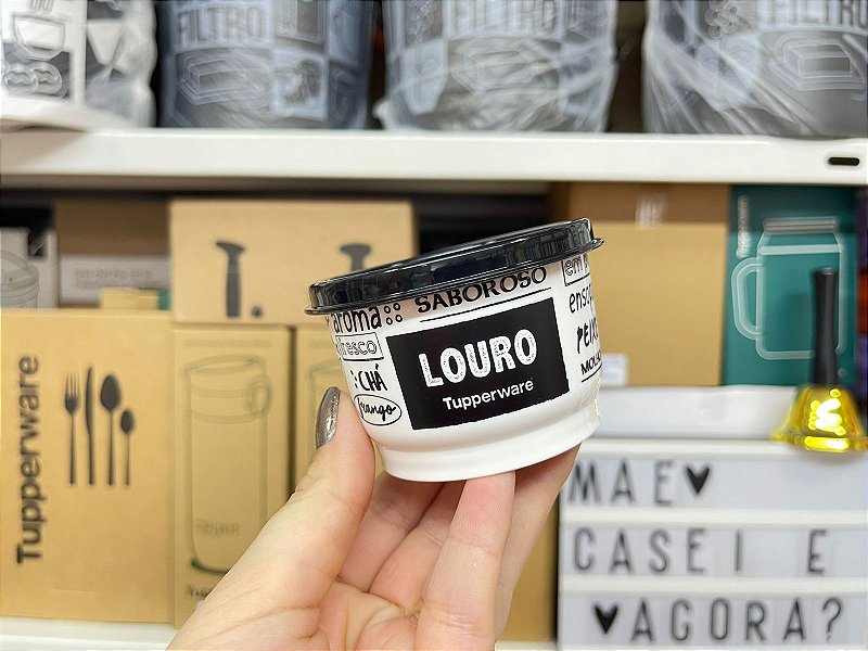 Tupperware Potinho Louro PB 140ml - Mãe, Casei e Agora?-Tupperware!