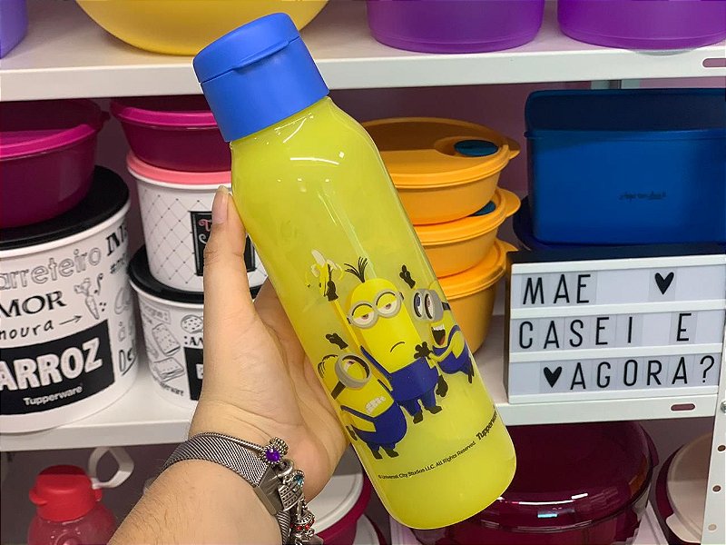 Tupperware Eco Tupper Plus 750 ml Minions - Mãe, Casei e Agora?-Tupperware!