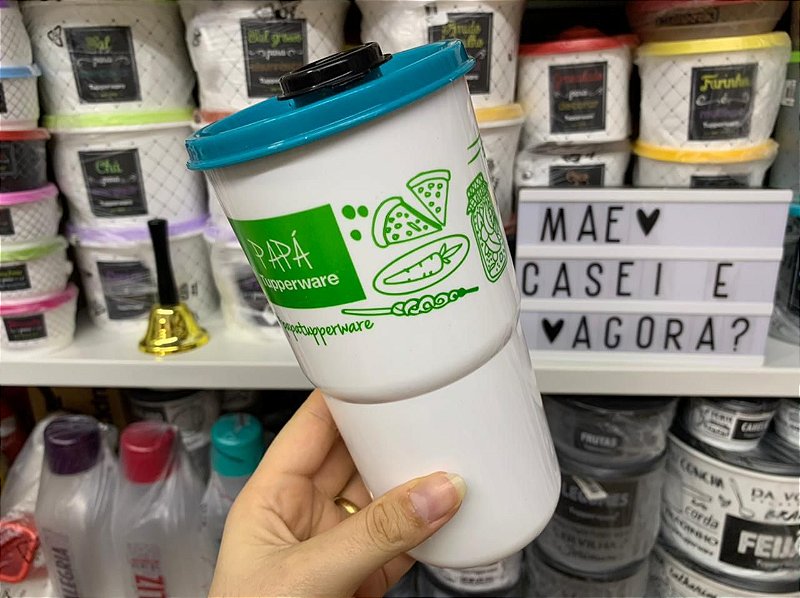 Tupperware Guarda Suco Com Bico 875 ml Papá - Mãe, Casei e Agora ...