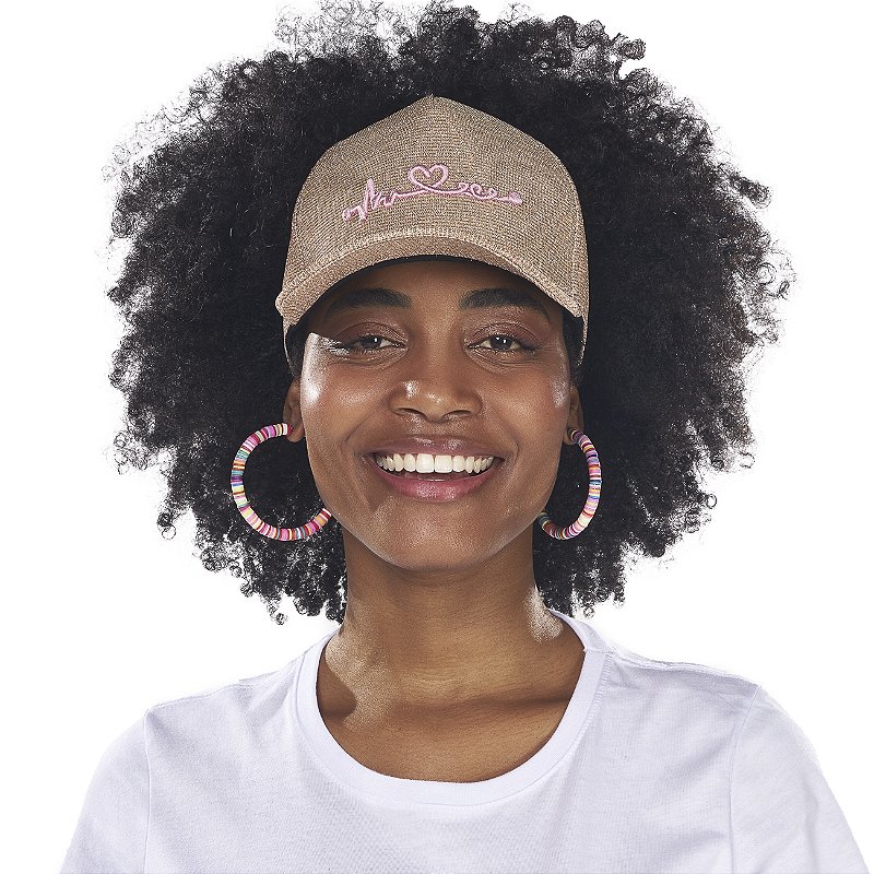 Boné Aberto com Revestimento Interno de Cetim - NY Holográfico ...