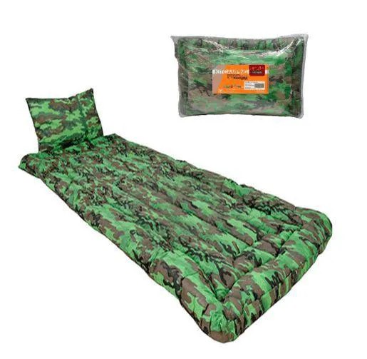 Colchonete Solteiro Kit Camping C/ Trav Fa Colchoe - Casa Triangulina ...