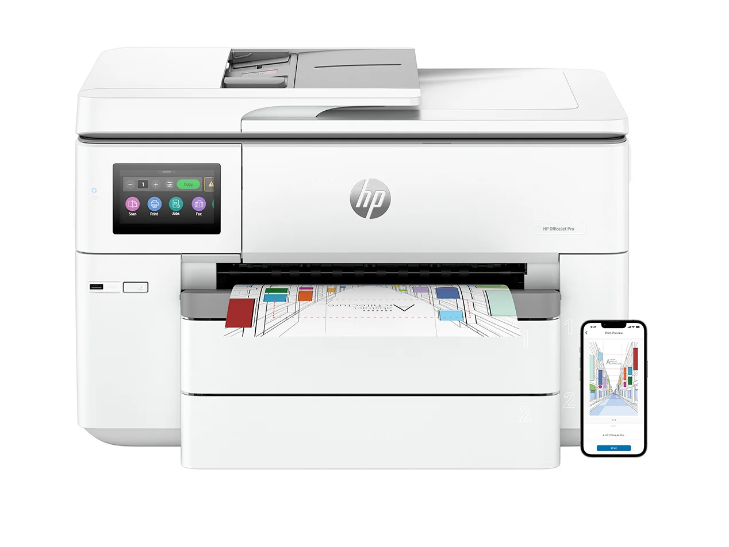Impressora Multifuncional A3 Jato de Tinta, Officejet Pro, 9730, 537P5C ...