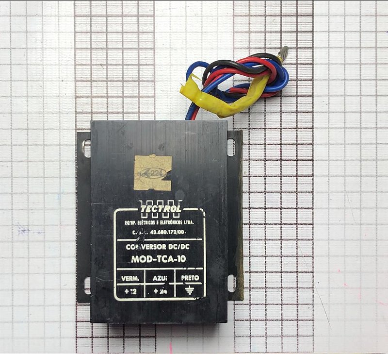 CONVERSOR DC/DC - MOD-TCA-10 - Fibraer