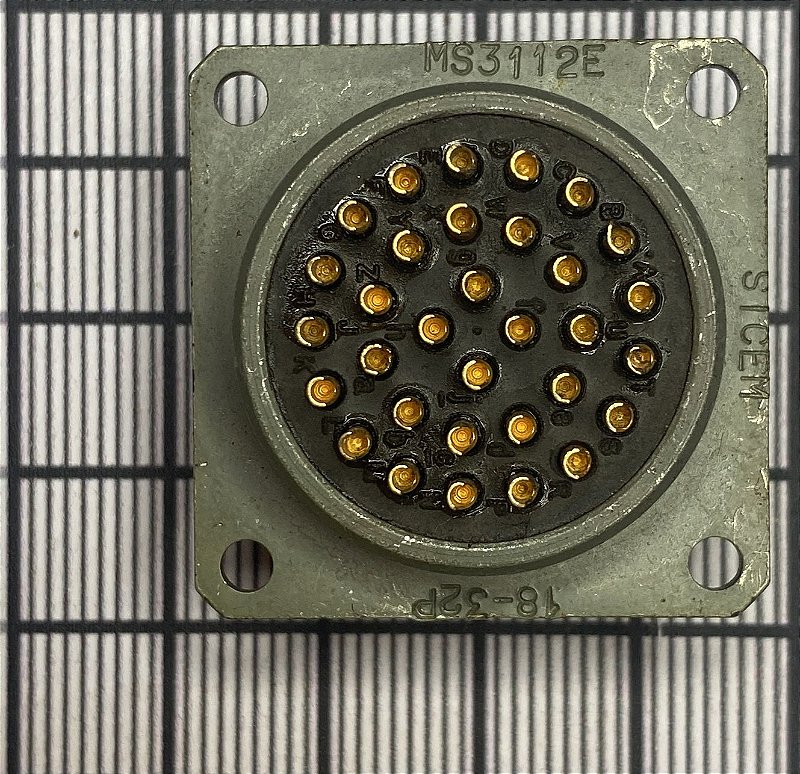 CONECTOR - MS3112E18-32P - Fibraer