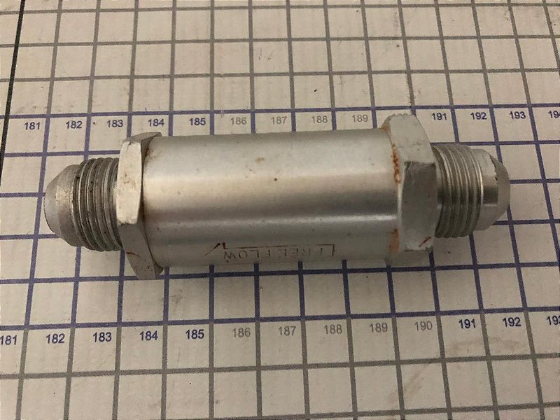 VALVULA UNIDIRECIONAL - AN6207-8 - Fibraer