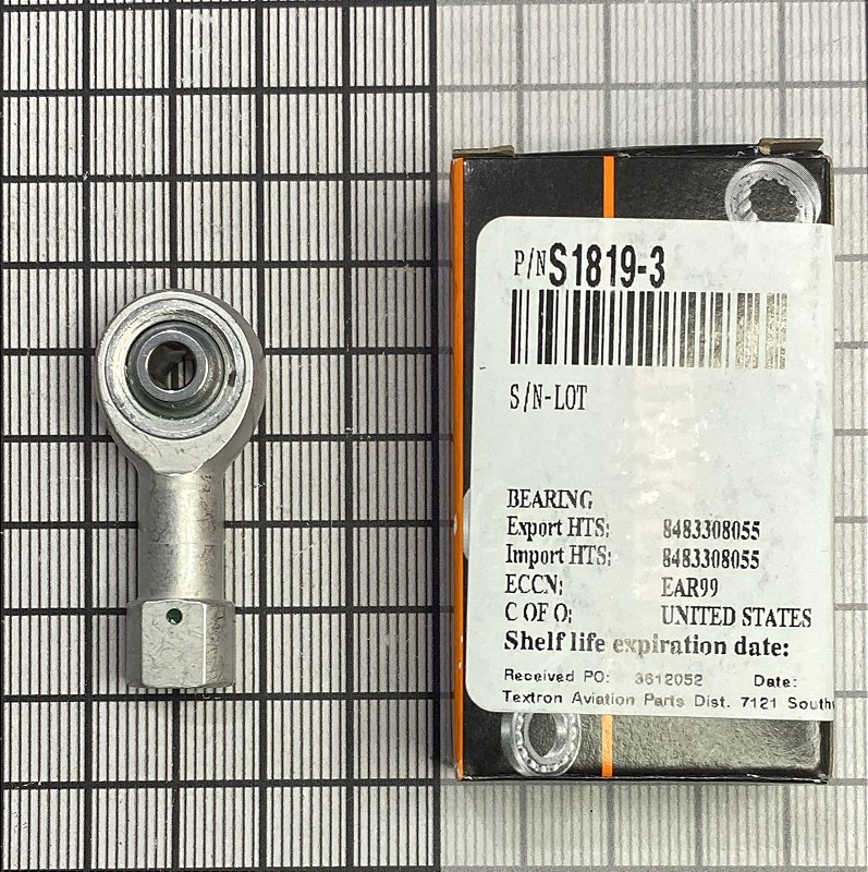 TERMINAL FLAP PIPER- S1819-3 - Fibraer