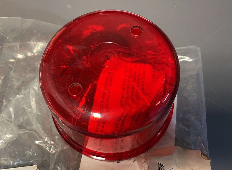 LENTE ROTATE VERMELHA PIPER GRANDE - WRM-10 (68-4150061-50) - Fibraer