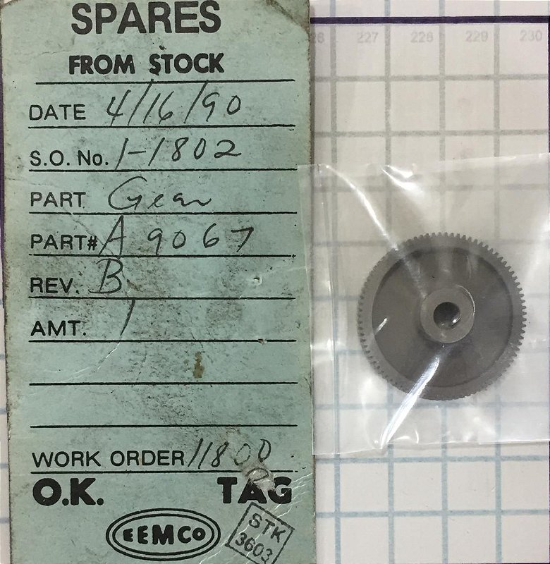 ENGRENAGEM - A9067 - Fibraer