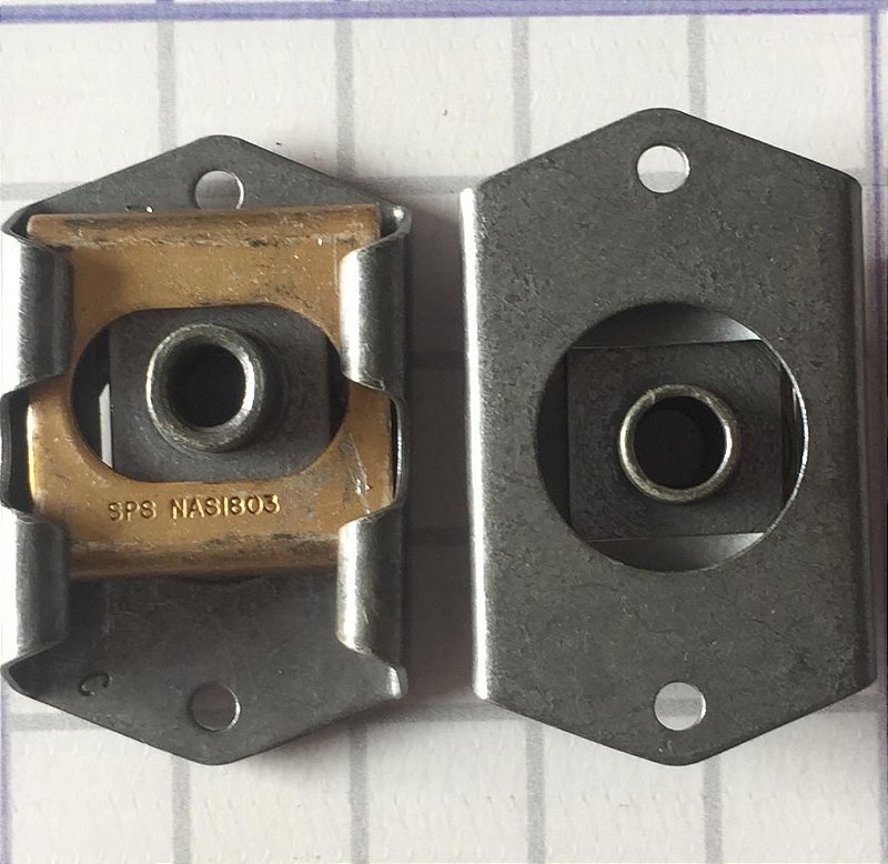 PORCA FLUTUANTE - NAS1803-3B16 - Fibraer