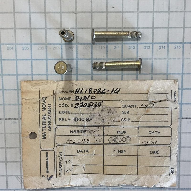 PINO HI-LOCK - HL18PB6-14 - Fibraer