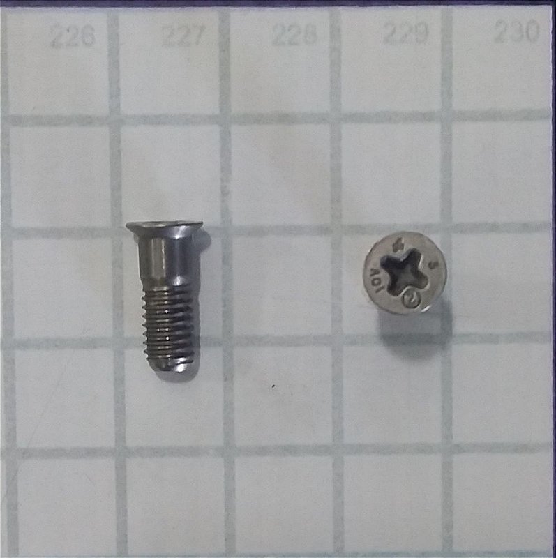 PARAFUSO ESCAREADO INOX 3/16" - SCX3/16X1/2 - Fibraer