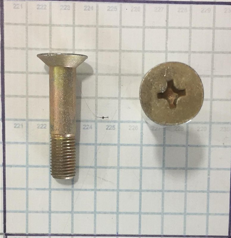 PARAFUSO ESCAREADO PHILLIPS - MS24694S249 - Fibraer