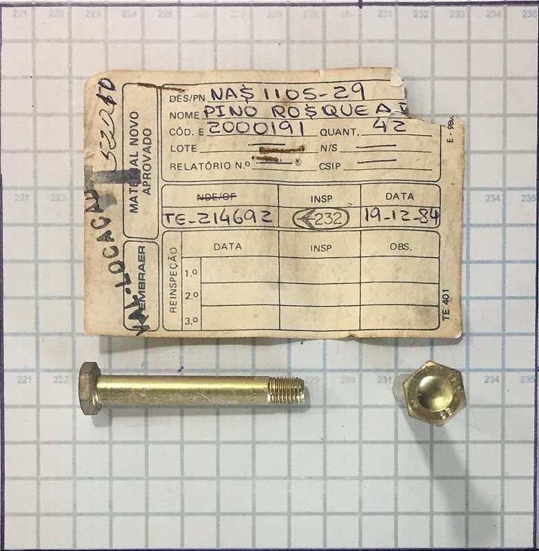 PARAFUSO - NAS1105-29 - Fibraer