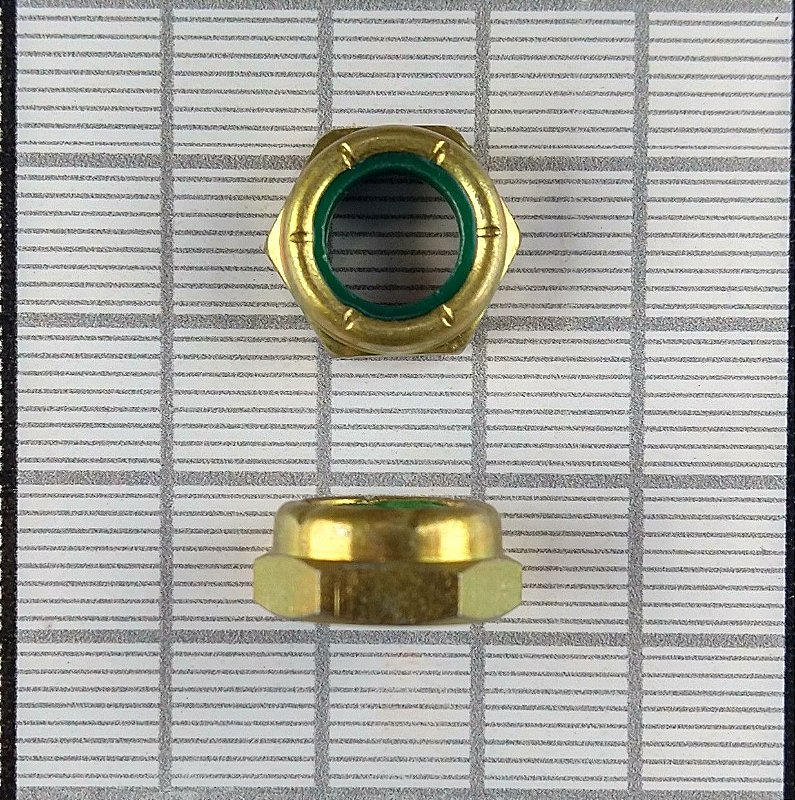 PORCA FRENO 3/8" FIBRA BAIXA - MS21083N6 (AN364-624A) - Fibraer