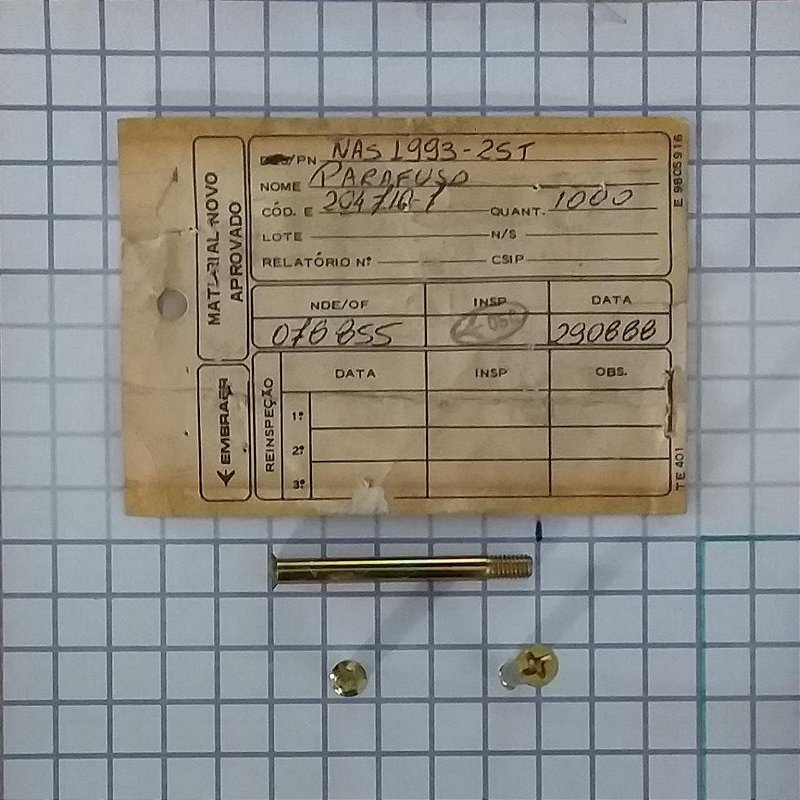 PARAFUSO - NAS1993-25T - Fibraer