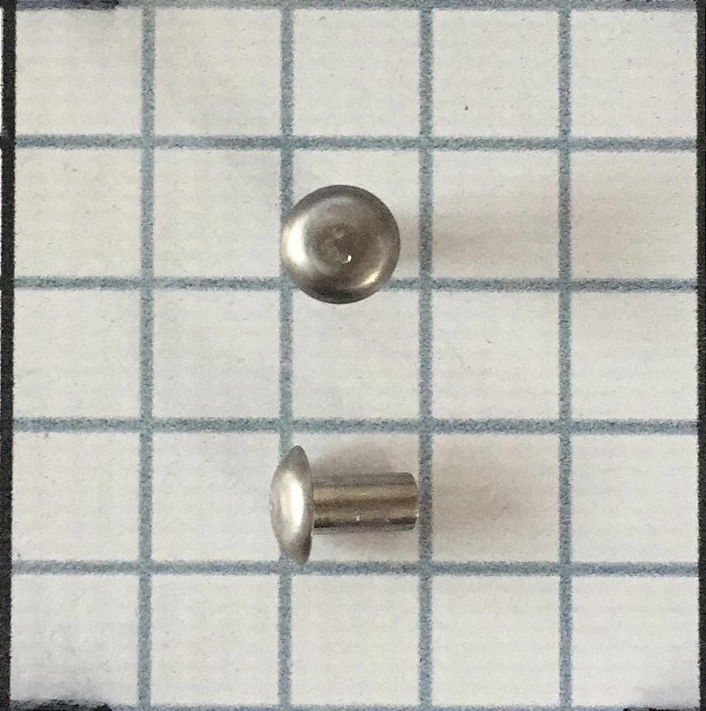 REBITE INOX BOLEADO 5/32" - MS20615-5M5 - Fibraer