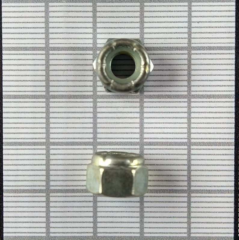 PORCA FRENO INOX ROSCA GROSSA (MILÍMETRO) FIBRA - PS10024400 - Fibraer