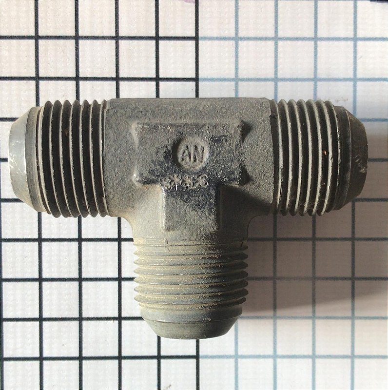 CONEXÃO T - AN824-1 (MS20824-1) - Fibraer