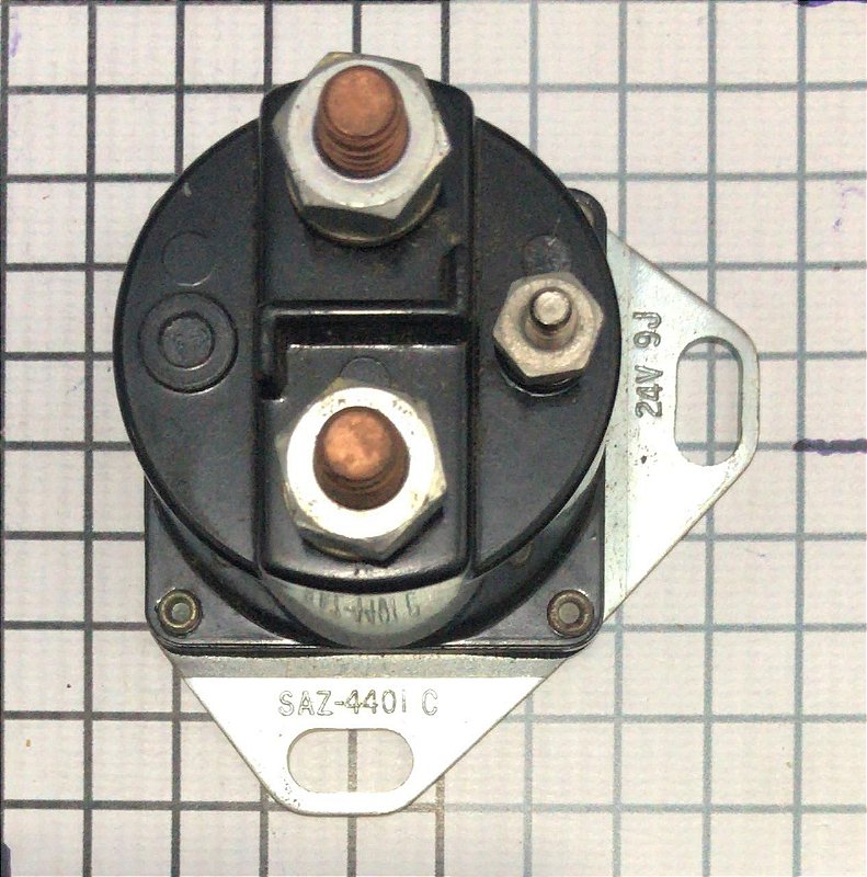 RELÉ 24V - SAZ4401 - Fibraer