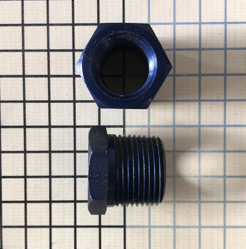 PORCA CONEXÃO - AN912-8D - Fibraer