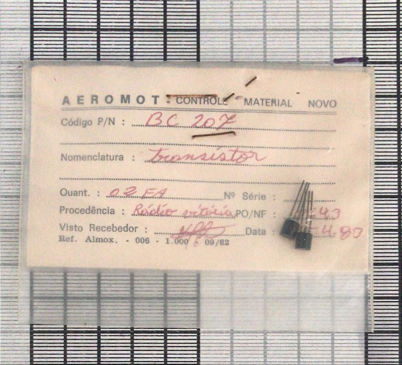 TRANSISTOR - BC207 - Fibraer