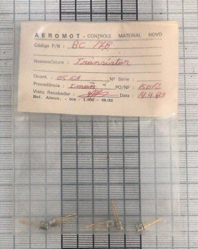 TRANSISTOR - BC178 - Fibraer