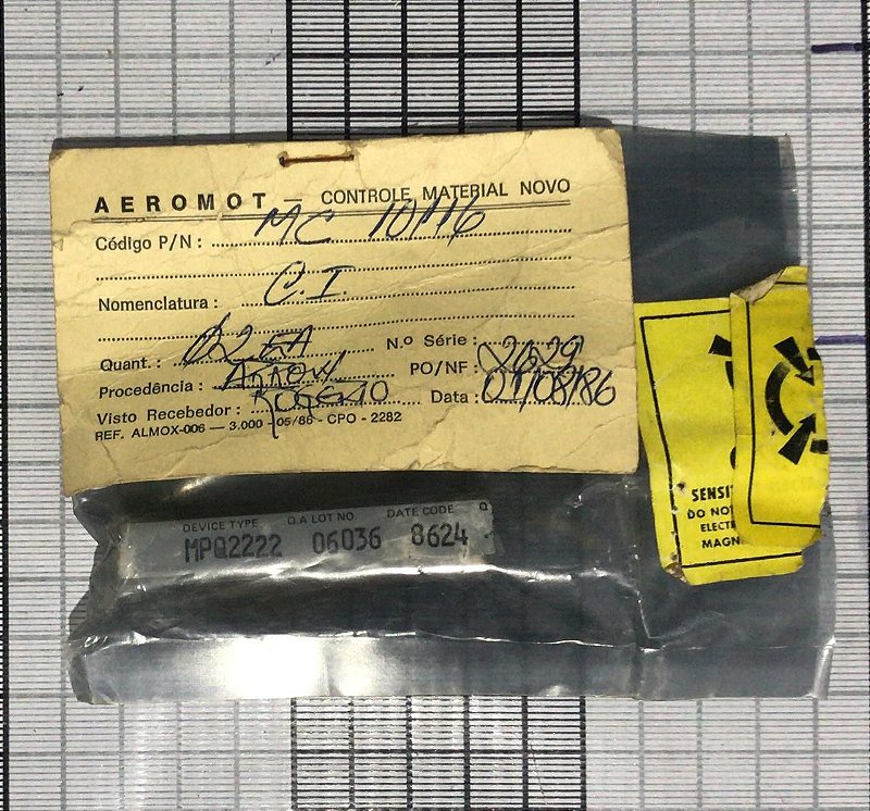 CIRCUITO INTEGRADO - MC10116 - Fibraer