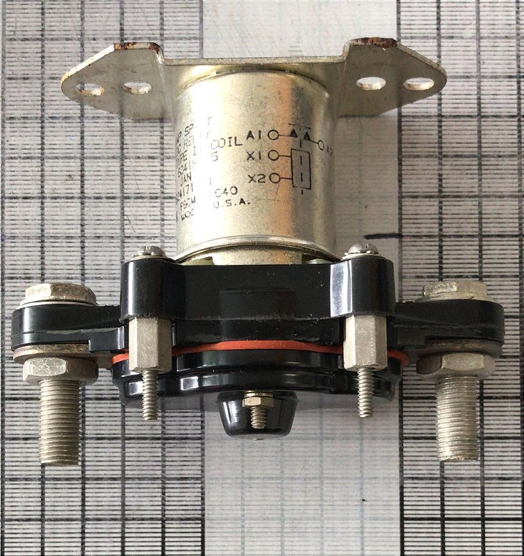 RELÉ 28V DC - MS24171-D1 - Fibraer