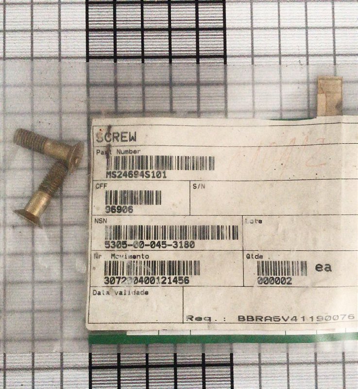 PARAFUSO - MS24694S101 - Fibraer