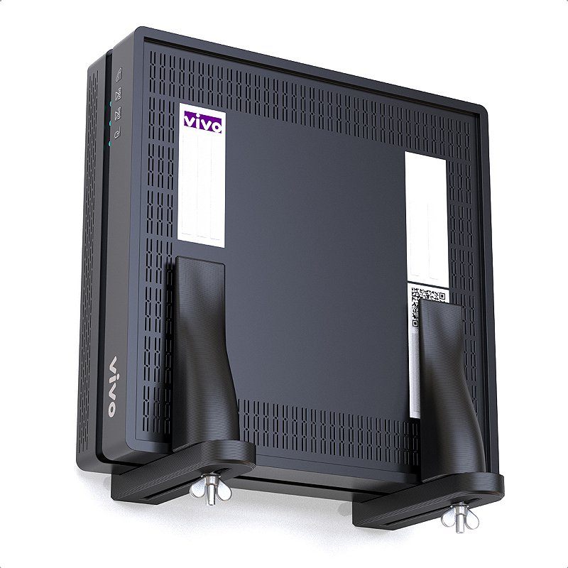 Suporte Parede Roteador Modem Universal Ajustável - Sculpy - Sculpy ...