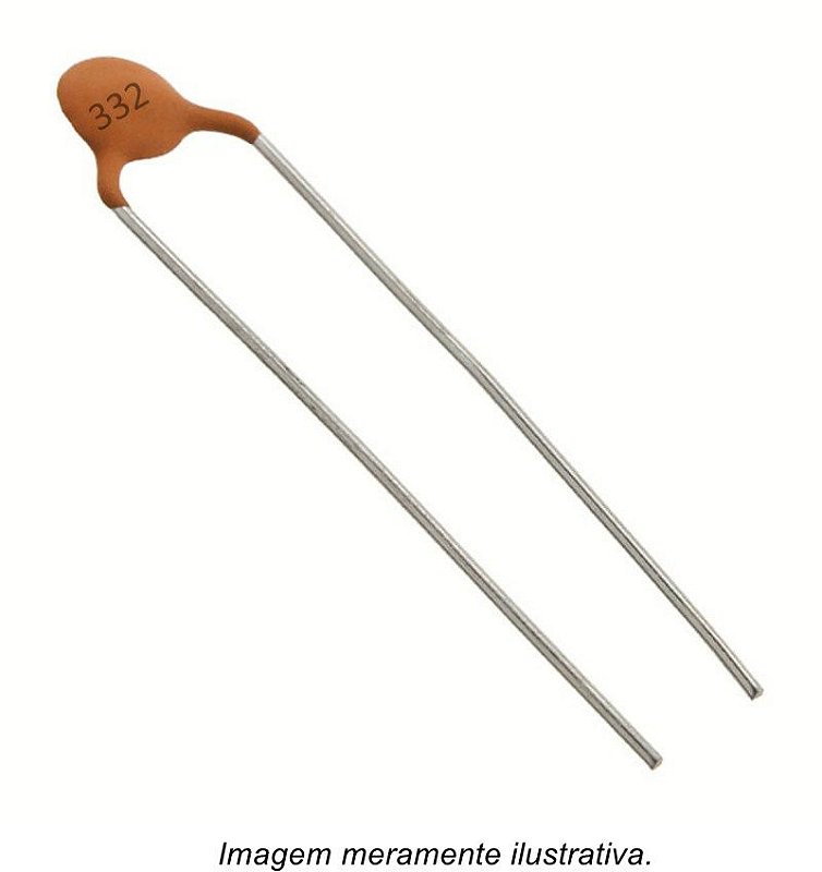 Capacitor Cerâmico 3,3nF / 50V (332) - Arduino e Raspberry em Manaus é ...