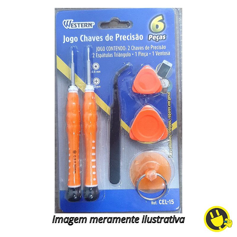 Kit Chave de Precisão 6 Peças - Arduino e Raspberry em Manaus é na ...