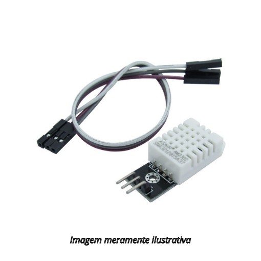 Módulo Sensor de Temperatura e Umidade DHT22 - SmartProjects Brasil ...