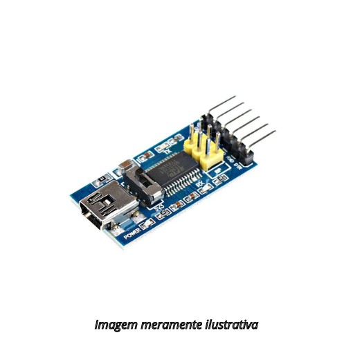 Módulo Conversor FTDI FT232RL USB para TTL com Chave 3.3V/5V - Arduino ... Módulo Conversor FTDI FT232RL USB para TTL com Chave 3.3V/5V - Arduino ...