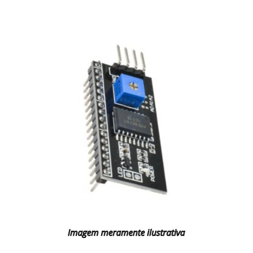 Módulo Serial I2c Para Display Lcd Sem Jumper Backlight Arduino E 8881